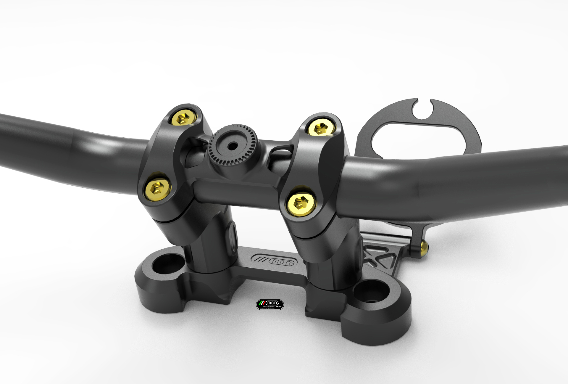 Ducati Scrambler 800 Next Gen - Riser và Pad đồng hồ.